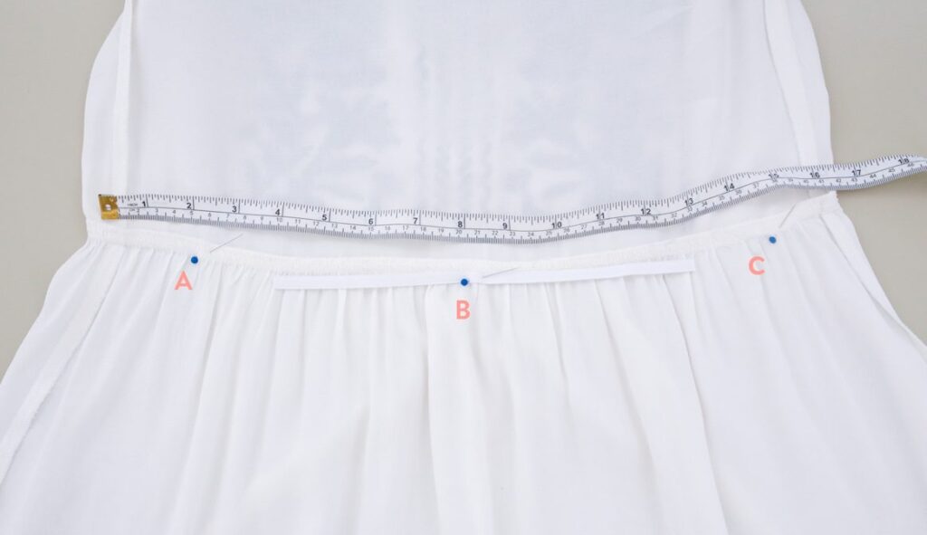 DIY sewing adding an elastic waistband tutorial