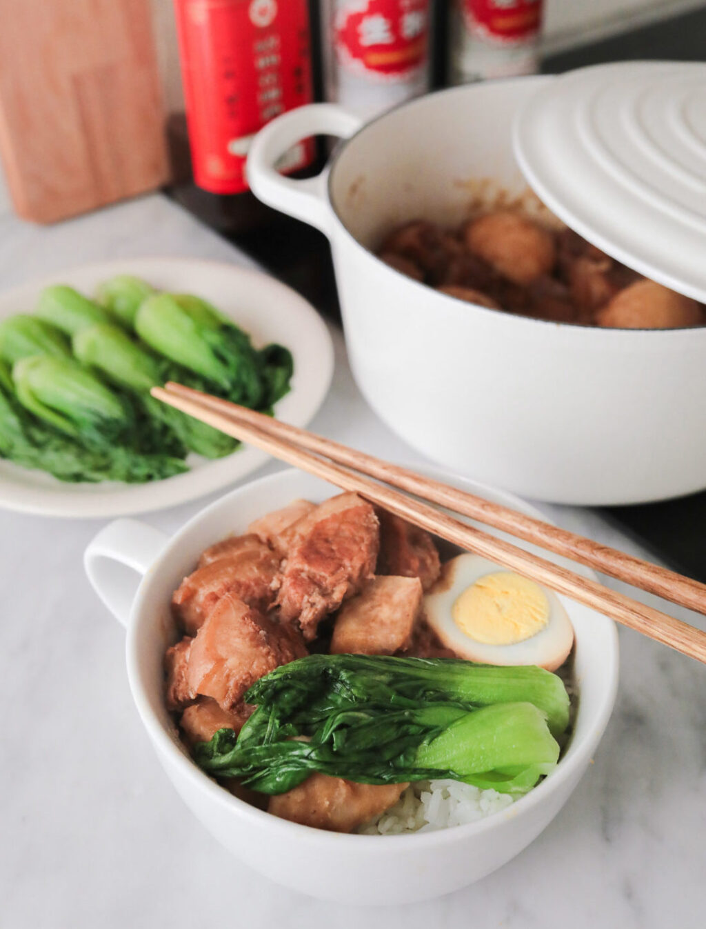 Chinese braised pork belly recipe (hong shao rou)