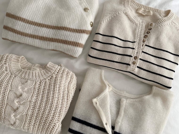 Sezane Petite Reviews: Cardigans, Sweaters + Trench Coat