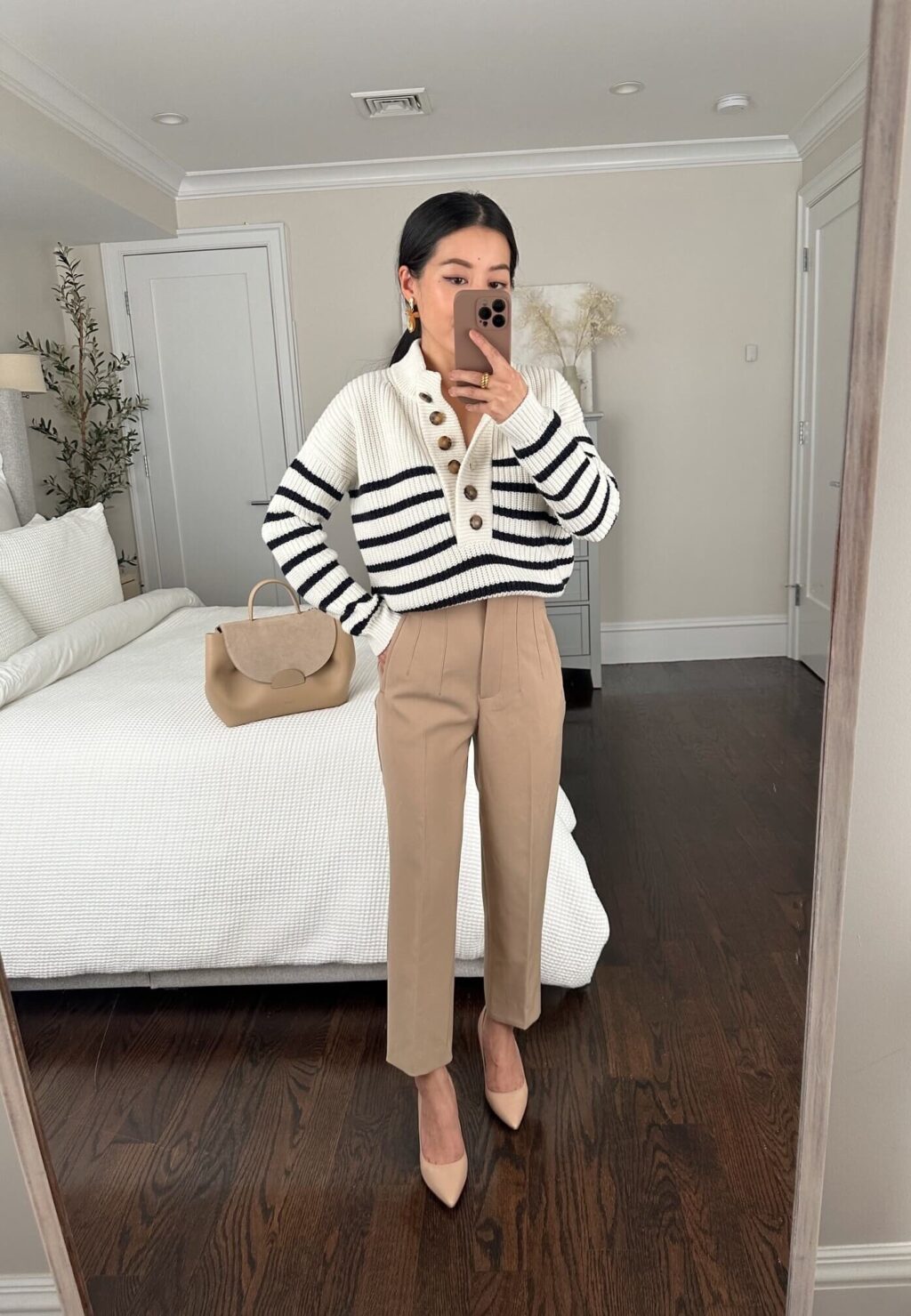 A Week of Petite Friendly Work Outfits - Sezane, Love Bonito