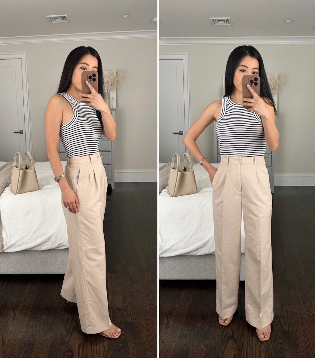 Uniqlo Petite-Friendly Finds + Viral Wide Leg Pants