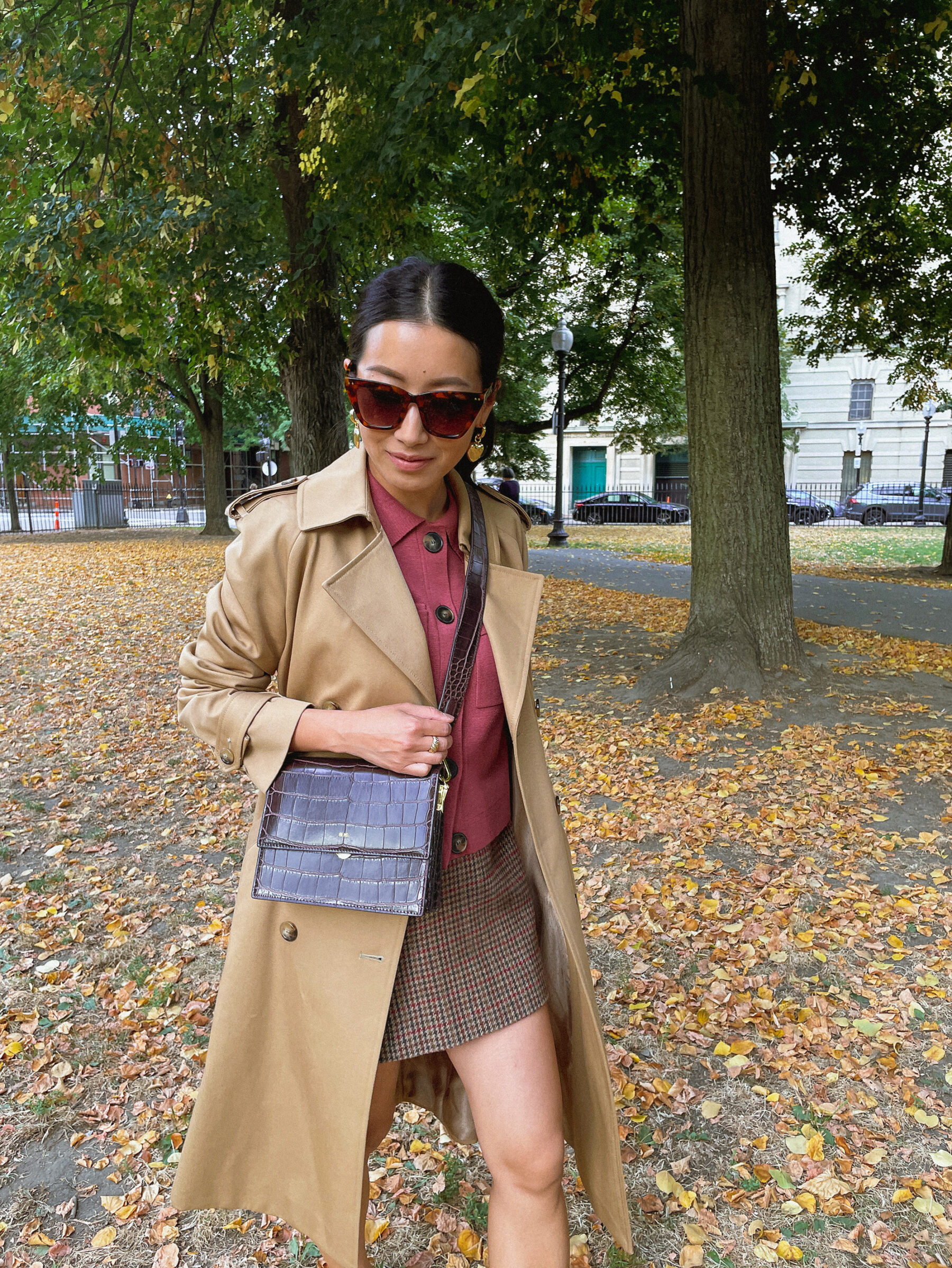 Sézane Fall 2024 petite outfits: Betty, Teo Cardigans